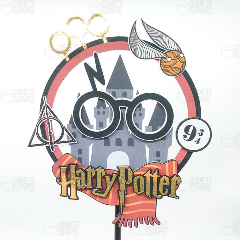 Topper tarta Harry Potter